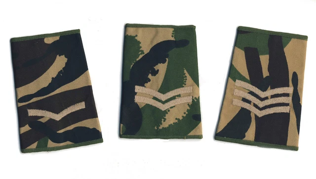 BRITISH ARMY LANCE Corporal Rank Slide DPM - PicClick UK