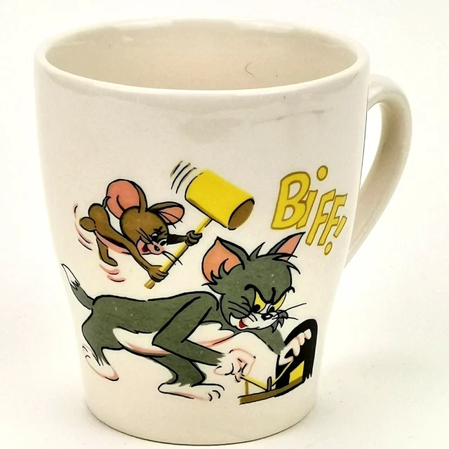 Vintage Tom And Jerry Mug Staffordshire Potteries Metro Goldwyn Mayer