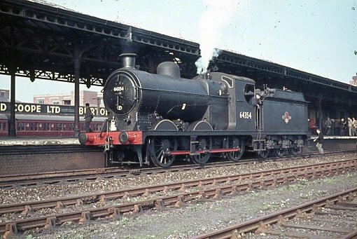 ORIGINAL COLOUR SLIDE of 64354 ER J11 class steam loco £5.99 - PicClick UK