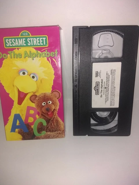 SESAME STREET DO the Alphabet (VHS, 1996) Childrens Educational Pre ...