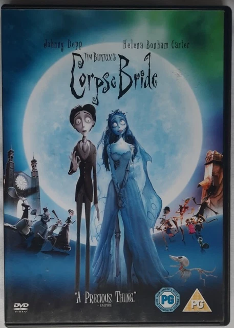 CORPSE BRIDE - Johnny Depp - Tim Burton - Reg 2 Dvd EUR 5,05 - PicClick IT