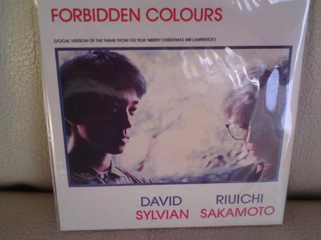 RARE,CD,FORBIDDEN COLOURS,DAVID SYLVIAN,RIUICHI Sakamoto, 7.8 Cms ...