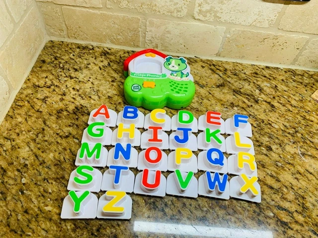 LEARNING PATH LEAP Frog Fridge Phonics Alphabet Complete Magnetic Set £ ...