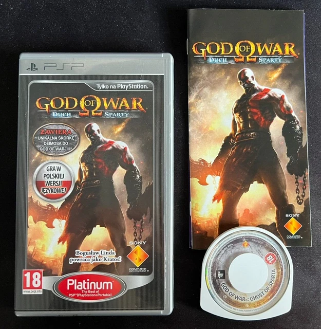 GOD OF WAR: Ghost of Sparta - Sony PSP Playstation Game PAL CIB Polish ...
