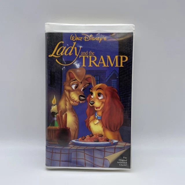 LADY AND THE Tramp VHS Walt Disney 1987 Black Diamond The Classics $11. ...