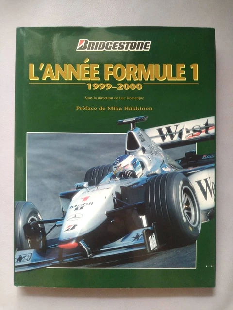 FRENCH F1 BRIDGESTONE L ANNEE FORMULE 1 1999 2000 Hakkinen 76p Irvine ...