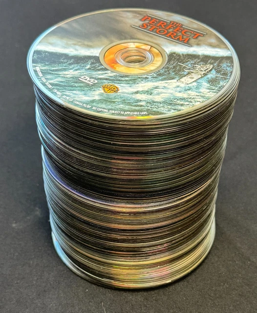 LOT OF 100 Used ASSORTED DVD Movies - 100 DVDs Wholesale lot $41.06 ...