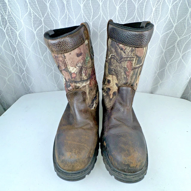 SURVIVORS MENS SIZE 9.5 W Cammo Waterproof Boots MNHS4319003 £31.69 ...