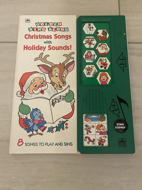 GOLDEN SING ALONG Christmas Songs With Holiday Sounds Mint Condition ...