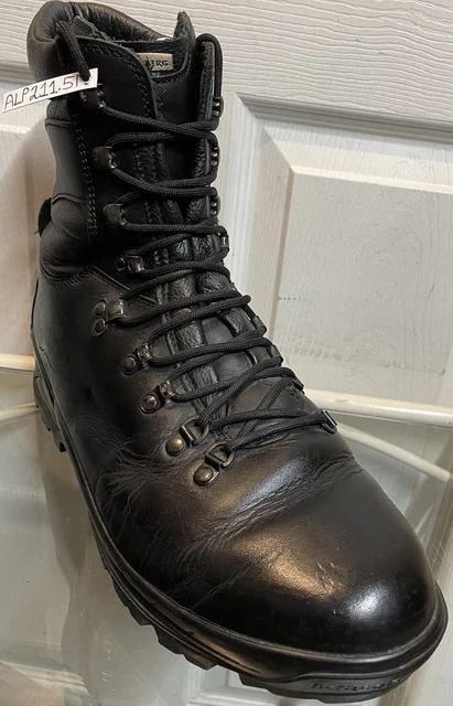ALTBERG PEACEKEEPER P1 Black British EX-Police Combat Boots 11.5M UK ...