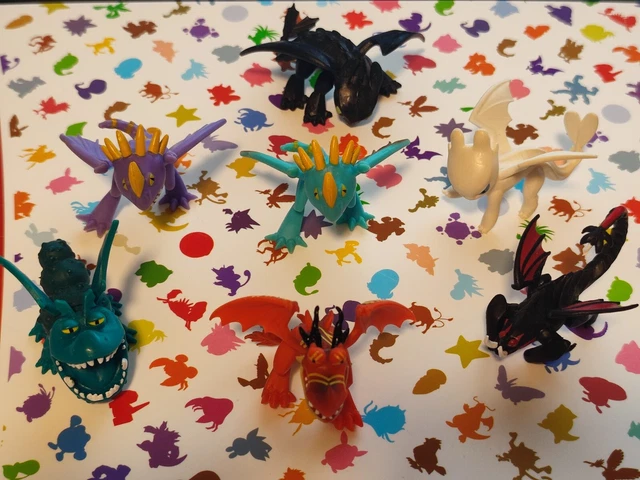 HOW TO TRAIN Your Dragon Mystery Mini Dragon Figures Bundle Joblot ...