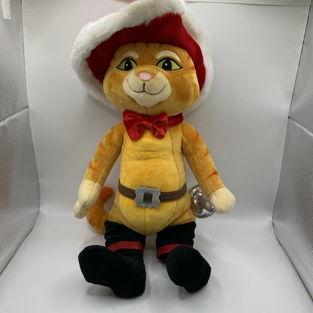 SHREK PUSS IN boots Christmas booted cat soft plush doll toy 16” £10.99 ...