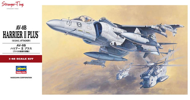 HASEGAWA 1/48 AV-8B Harrier II Plus Ace of Spades Kit £37.99 - PicClick UK