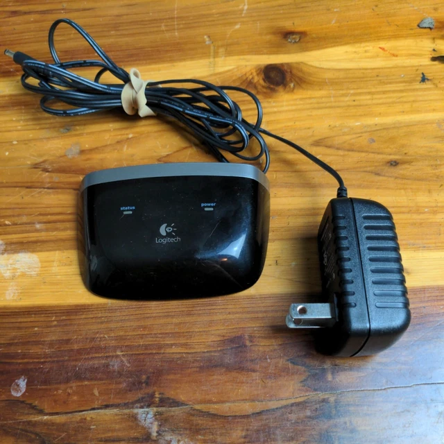 LOGITECH IR BLASTER O-R0002 w/ Power Adapter 815-000055 hub $12.58 ...