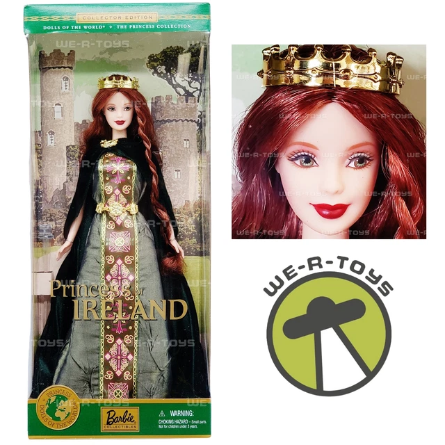 PRINCESS OF IRELAND Barbie Dolls of the World the princess Collection ...