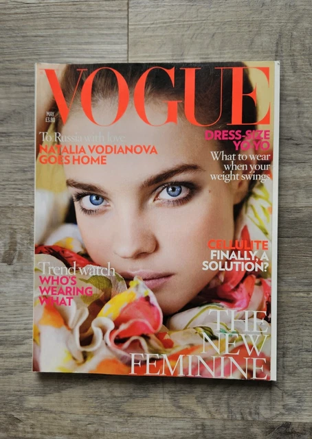 BRITISH VOGUE MAY 2008 Magazine £5.00 - PicClick UK
