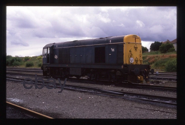 ORIGINAL 35MM SLIDE -Class 20 - 20114 at Eastfield, Glasgow 17.7.88. £3 ...