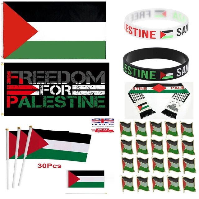 PALESTINE FLAG GAZA Palestinian Small Medium Large - 90cm x 150cm - ALL ...