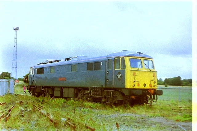 35MM RAILWAY COLOUR Negative Class 87 101 at Crewe Basford Hall £1.95 ...