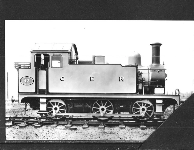 GREAT EASTERN RAILWAY - T18 Class 0-6-0T No. 43 - Vintage Image ...