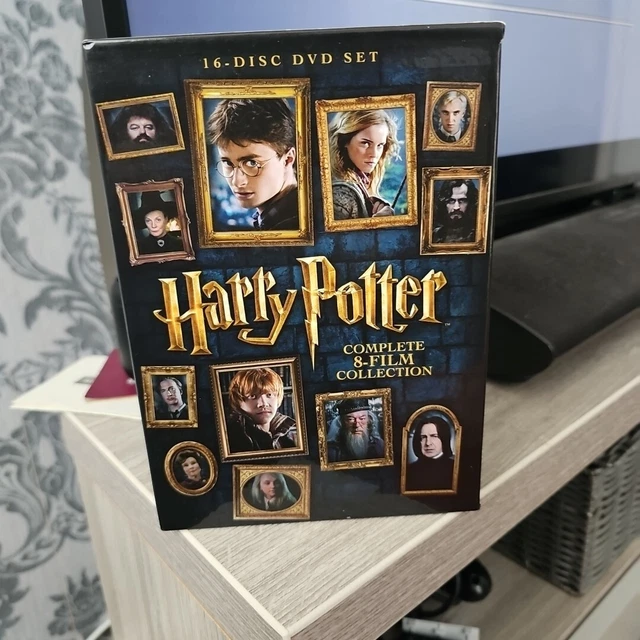 HARRY POTTER DVD Box Set 1-8 Complete 8 Film Collection 16 Disc Box set ...
