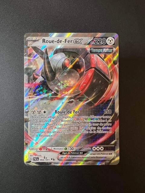 CARTE POKÉMON ROUE-DE-FER ex 066/091 - EV04.5 Destinées de Paldea FR EUR 5,20 - PicClick FR