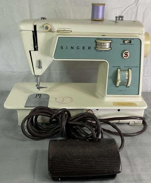 SINGER SEWING MACHINE Touch & Sew Model 717.UNTESTED. $49.99 - PicClick