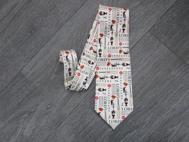 LORD'S THE CRICKETERS MCC Marylebone Cricket Club Tie by Toye Kenning ...