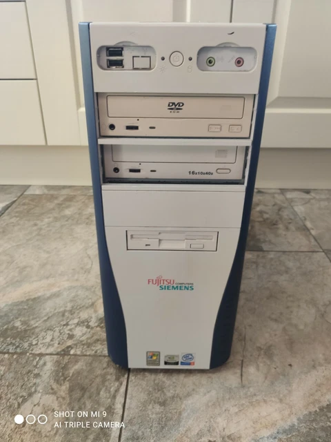 FUJITSU SIEMENS SCALEO 600 rare Vintage Desktop Tower Intel Pentium 4 Windows XP £41.00 ...