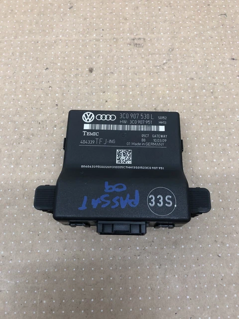 VW PASSAT B6 05-10 Gateway Control Module 3C0907530L £8.00 - PicClick UK