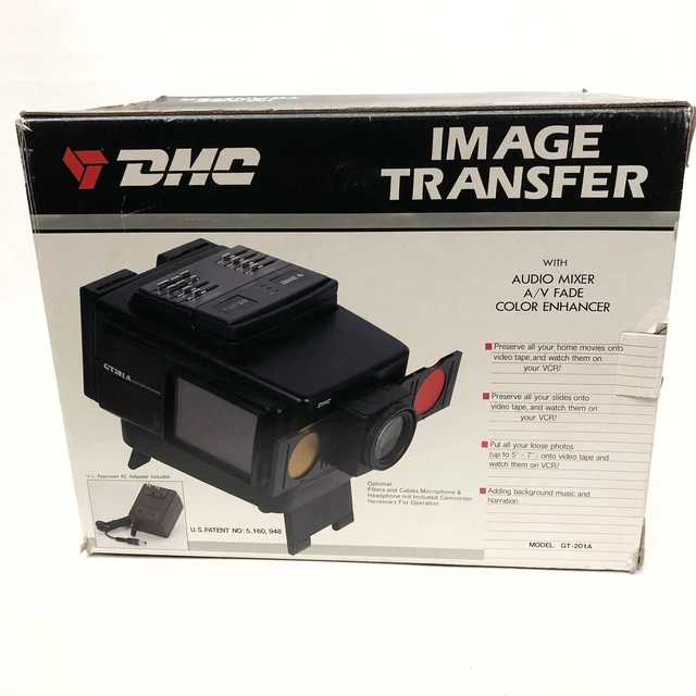 VINTAGE DMC IMAGE Transfer - Model GT-201A In Box $28.47 - PicClick CA