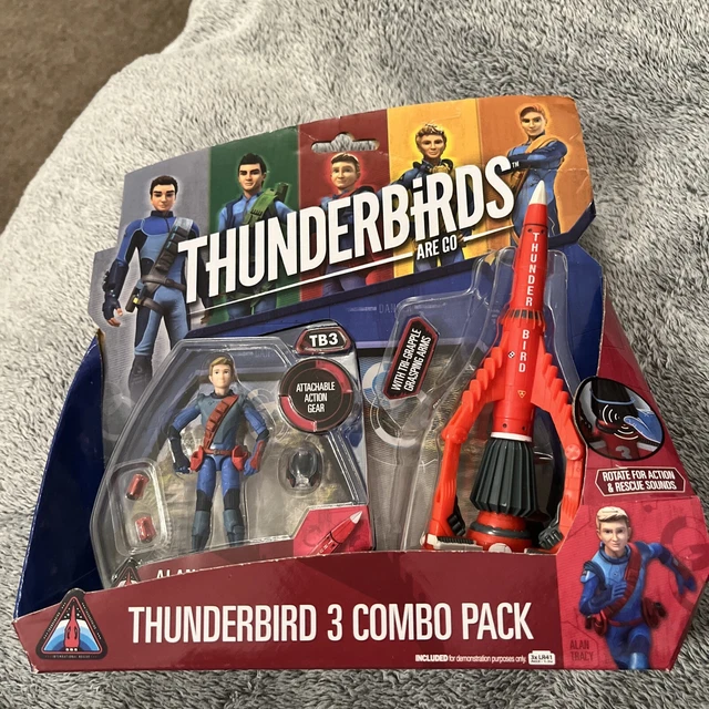 THUNDERBIRDS ARE GO Thunderbird 3 Combo Pack with Alan Tracy Figure ...