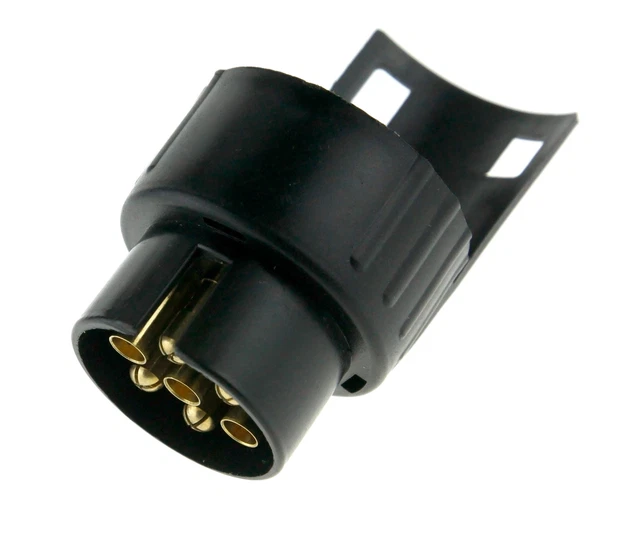 ELECTRIC CONVERTER TRAILER Truck Towbar Towing 7 to 13 pin Socket ...