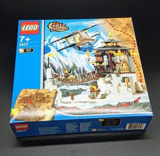 LEGO ORIENT EXPEDITION Tempel des Mount Everest 7417 im Jahr 2003 Neu ...