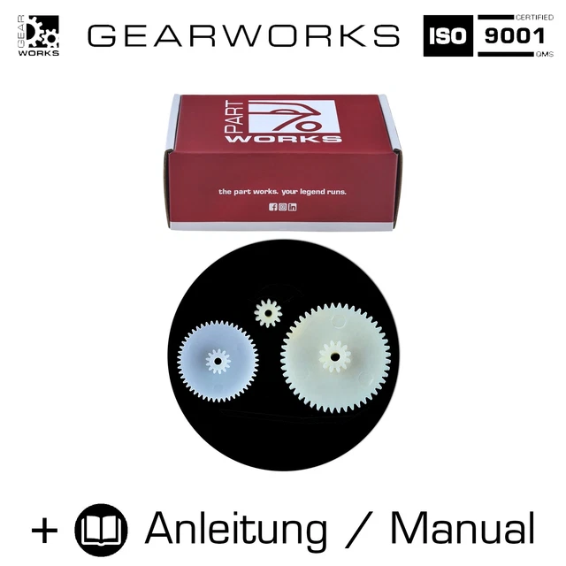 TACHO ZAHNRÄDER FÜR BMW 6er E24 635 635Csi Kombiinstrument X13 SET EUR ...