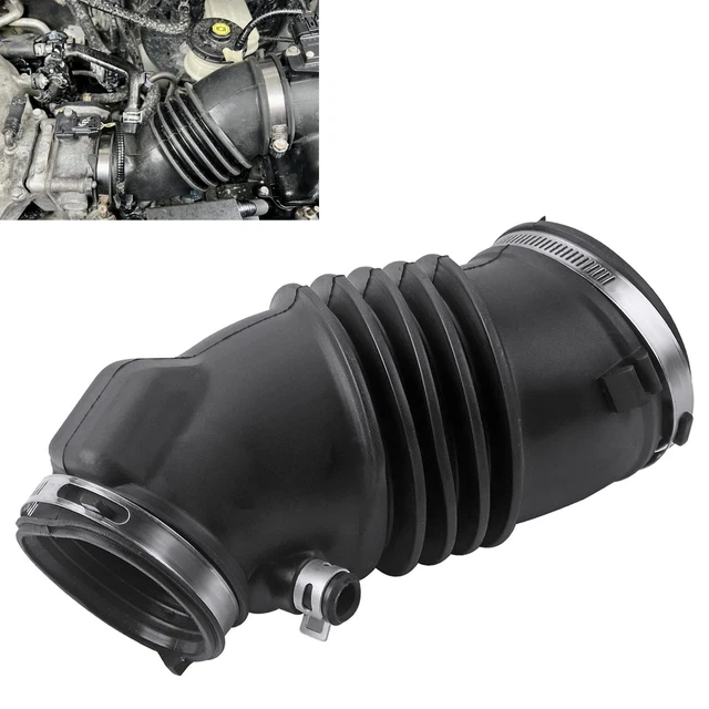 ENGINE AIR INTAKE Hose Tube with Clamps, Air Intake Duct Tube Boot ...