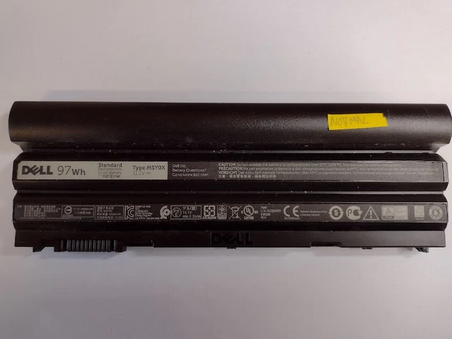 DELL LAPTOP BATTERY M5YOX Standard 97Wh £25.00 - PicClick UK