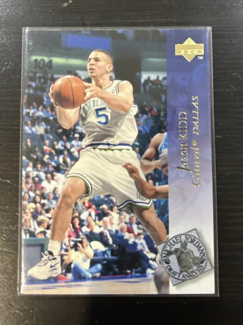 JASON KIDD 1994-95 UPPER DECK MICHAEL JORDAN DRAFT ANALYSIS ROOKIE CARD ... JASON KIDD 1994-95 UPPER DECK MICHAEL JORDAN DRAFT ANALYSIS ROOKIE CARD ...