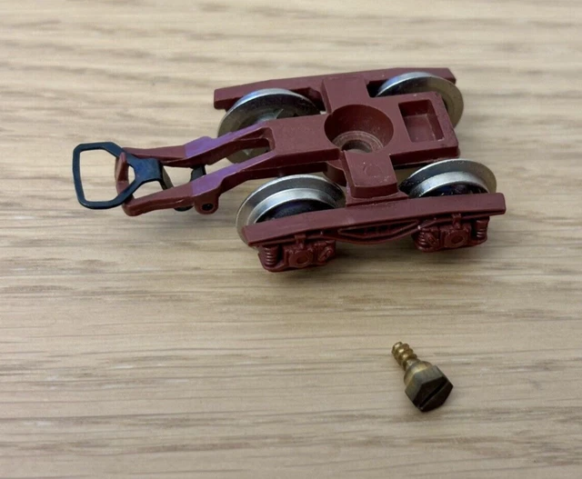 JOUEF BOGIE TYPE Y25 marron à visser avec essieux en métal - HO 1/87 ...