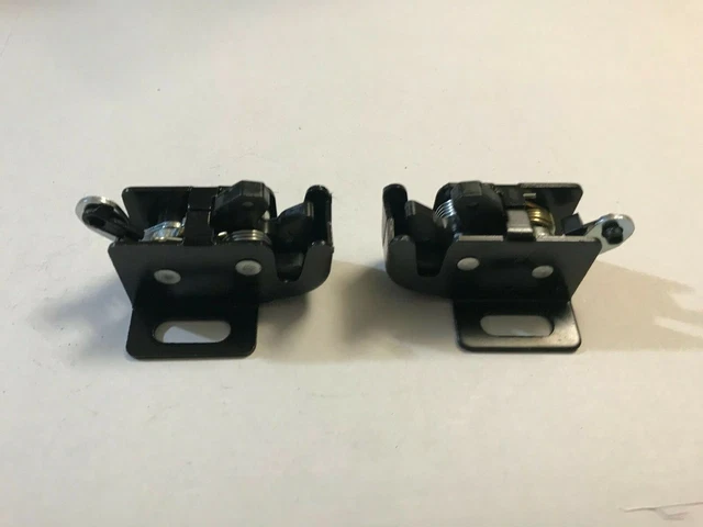 2 X CANOPY Rear Window Spring Loaded Lock Catch Locking Release ...
