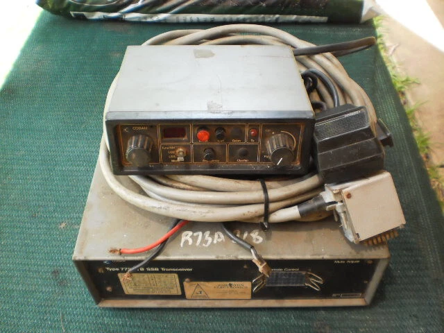 CODAN HF TRANSCEIVER Model 7727-TB, Untested, For Parts Only. $83.00 ...