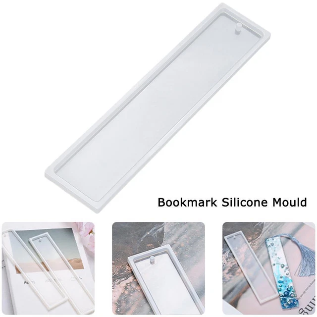 DIY RECTANGLE SILICONE Bookmark Mold Making Epoxy Resin Crafts Mould Art P3U4 £2.13 - PicClick UK