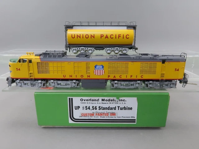 HO BRASS MODEL - OMI 5503.1 UP Union Pacific Standard Turbine w/ Round ...