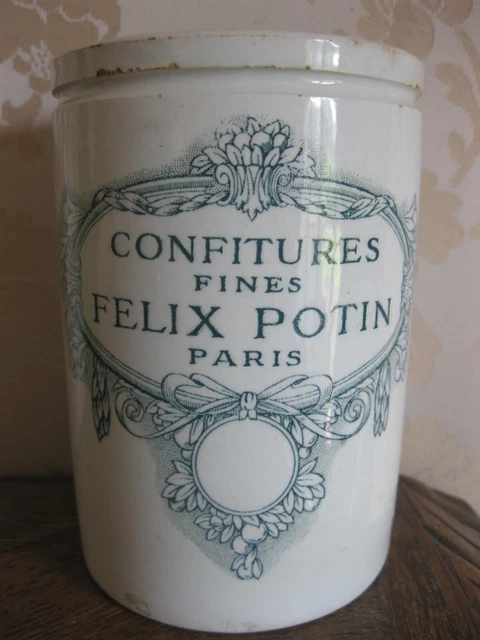 ANCIEN POT À confiture Félix Potin EUR 45,00 - PicClick FR