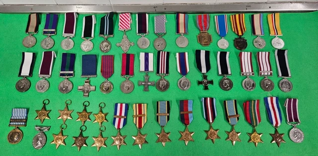 COLLECTION 46 FULL Size War Medals, Nice Lot $114.23 - PicClick AU