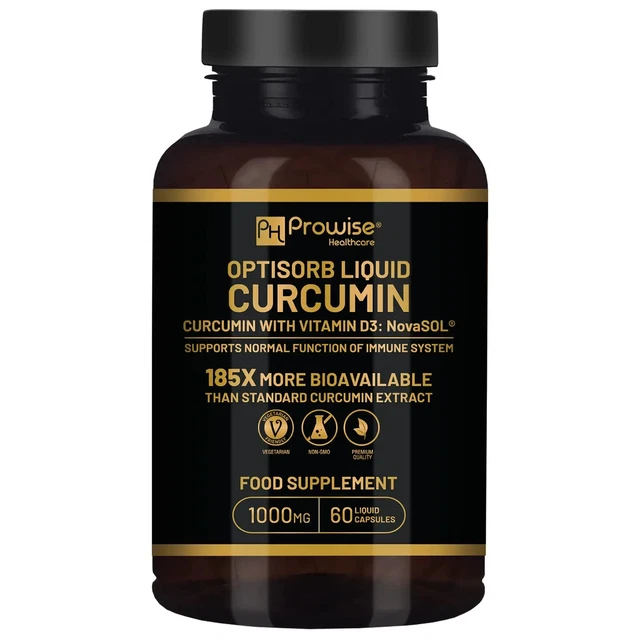 OPTISORB CURCUMIN LIQUID with Vitamin D £16.99 - PicClick UK