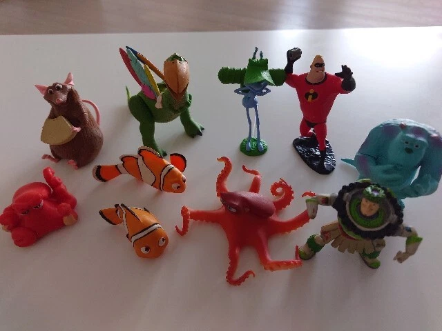 DISNEY PIXAR 10 Figures Bundle Nemo Toy Story Antz Monsters Inc £25.00 ...