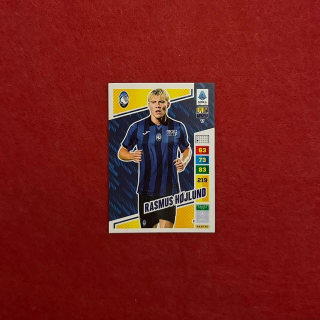 RASMUS HOJLUND-ATALANTA-CARD-PANINI-CALCIATORI ADRENALYN Xl-2023/2024-N ...