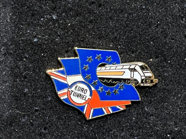 A PINS PIN ENAMEL TRAIN TGV EURO TUNNEL VERSION DORE £6.16 - PicClick UK