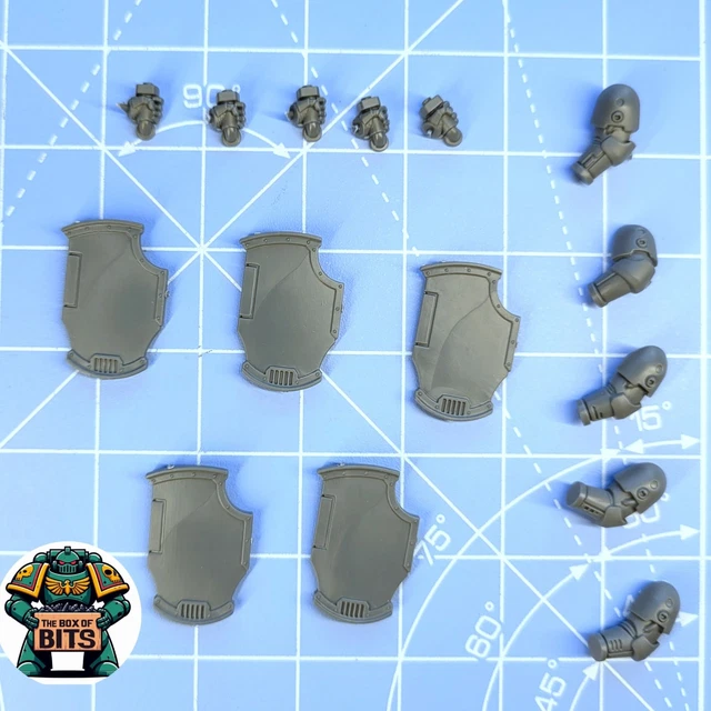 WARHAMMER 40K MARK 6 Assault Squad Combat Shields Horus Heresy £7.99 ...